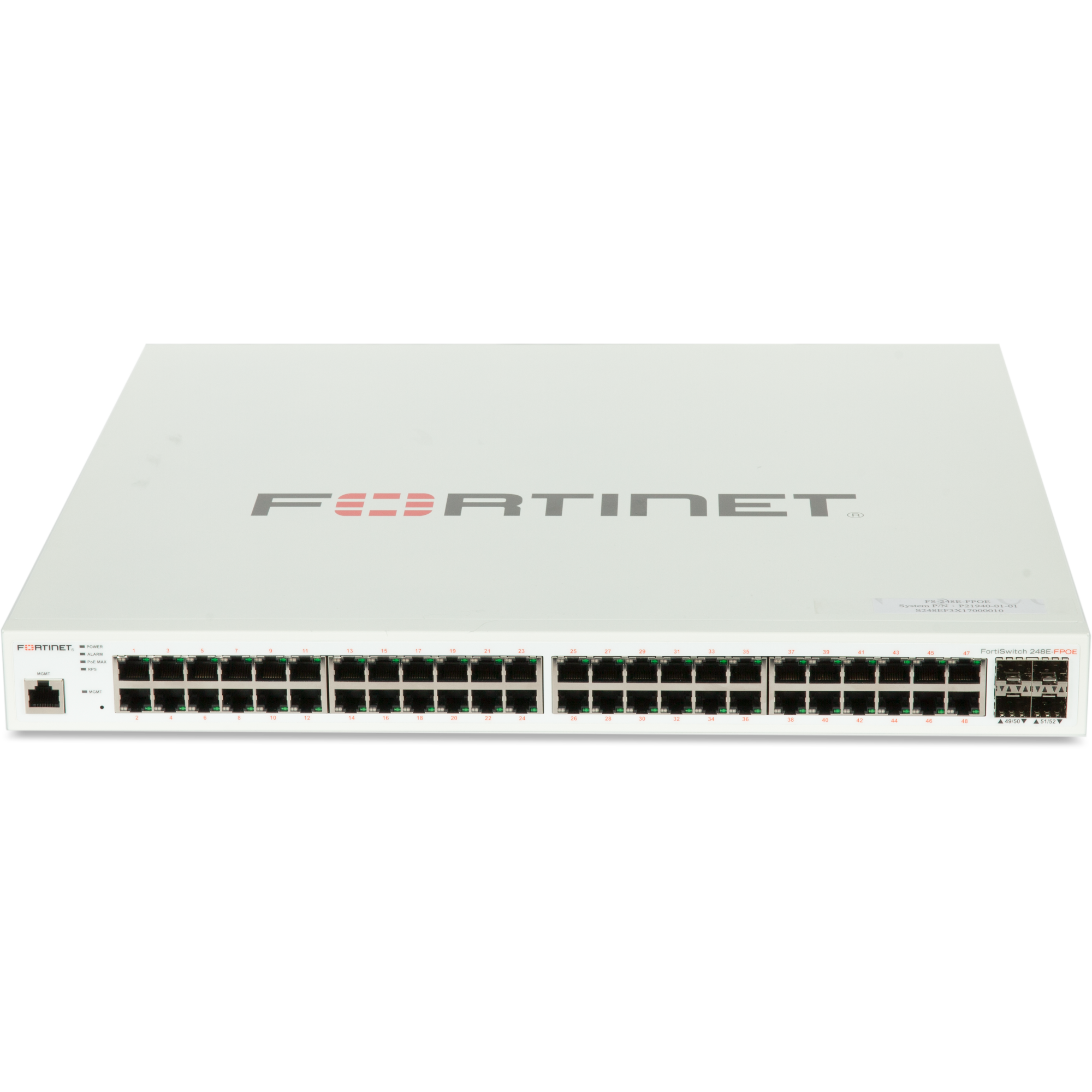 [FS-248E-FPOE] FortiSwitch-248E-FPOE Layer 2/3 FortiGate switch ...